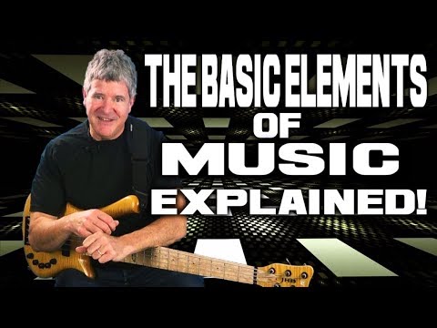 Basic Elements of Music Explained! Joe Hubbard Bass Lessons