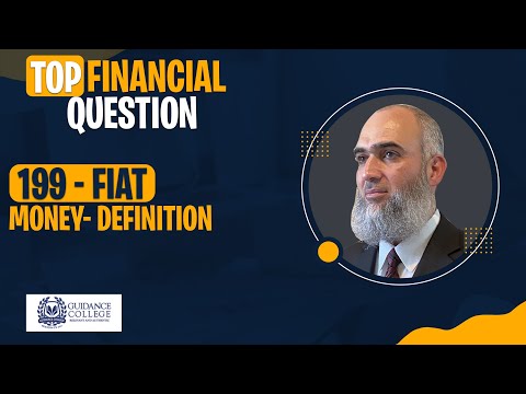 199 - Fiat money - definition