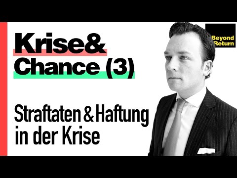 Straftaten & Haftung als GmbH-Geschäftsführer in Unternehmenskrise und Insolvenz | Krise&Chance (3)