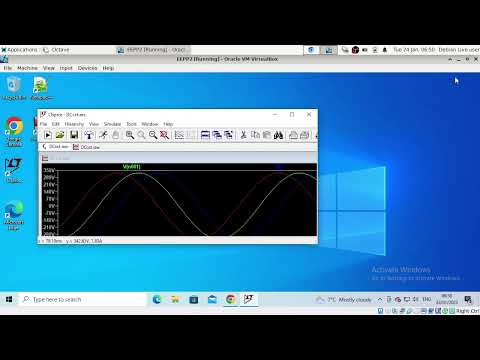 Simulation and phasor analysis of AC circuit using LTspice and Octave
