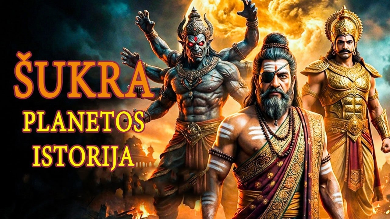 Šukracarya-tai viena įspūdingiausių ir prieštaringiausių figūrų mitologijoje.