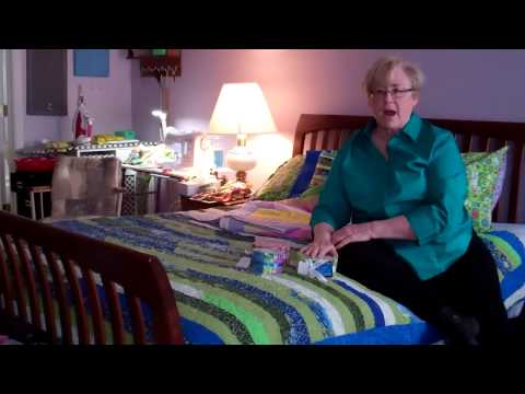 Queen King Jelly Roll Race Quilt Part 1
