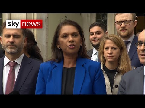 Gina Miller says ruling against suspension should mean 'opening of parliament'