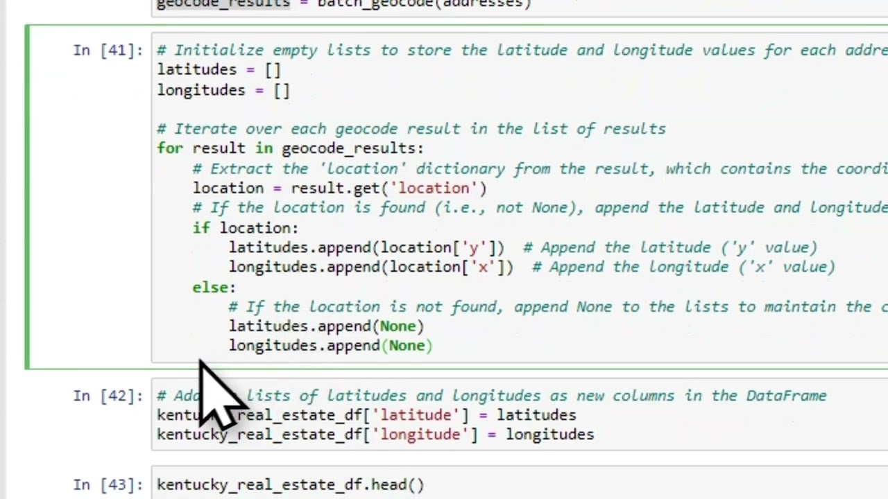 How to batch geocode addresses with the ArcGIS API for python and python pandas