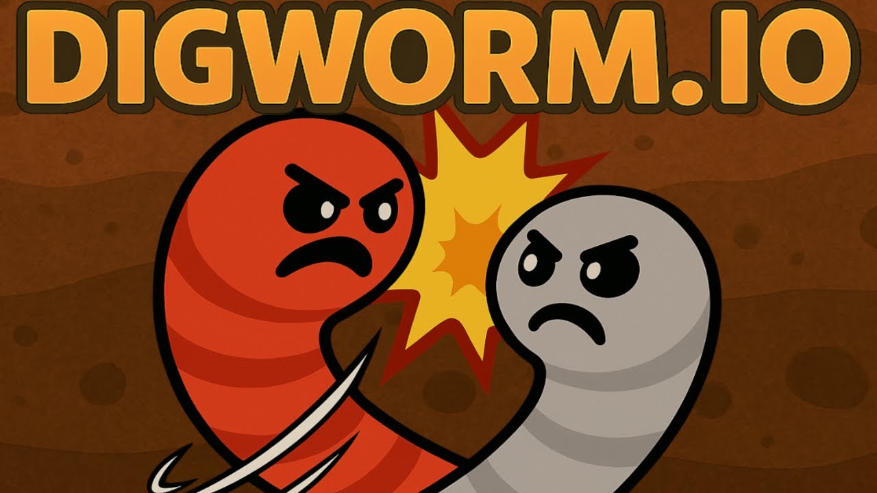 Play Digworm.io - Dig and Dominate!