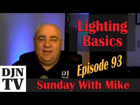 Basic DJ Lighting, Body Language Urban Dictionary Audio Formats | Sunday With Mike #DJNTV Episode 93