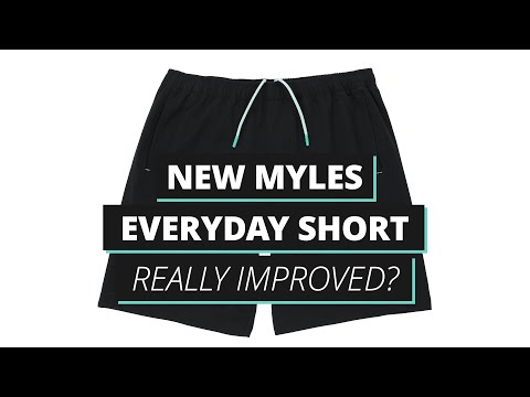 New Myles Everyday Short - Really Improved? Our honest athleisure gym shorts review.