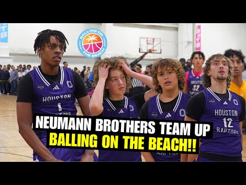 NEUMANN BROTHERS TEAMED UP AT BALLING ON THE BEACH!! Niles Neumann and Noah Newman was COOKIN'!
