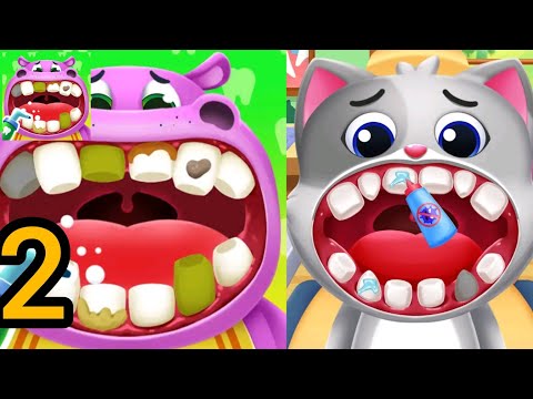 Zoo Dental Care Doctor Dentist Gameplay - Doctor Simulator Game - Android & ios Gameplay