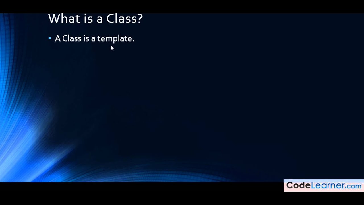 Mastering Java, Vol 3   Lesson 3   Introduction To Classes And Objects