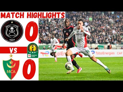 ORLANDO PIRATES VS MC ALGER HIGHLIGHTS CAF CHAMPIONS LEAGUE