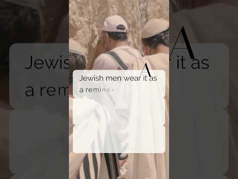 Why do jews wear a kippah? Why do jews wear yamakas? | Judaism Explained Shorts