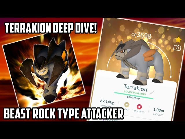 The best moveset for Terrakion in Pokemon GO