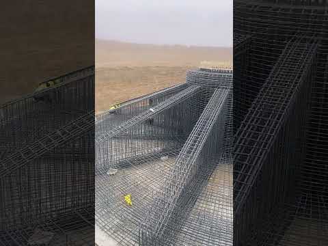 Construction of wind power base binding process