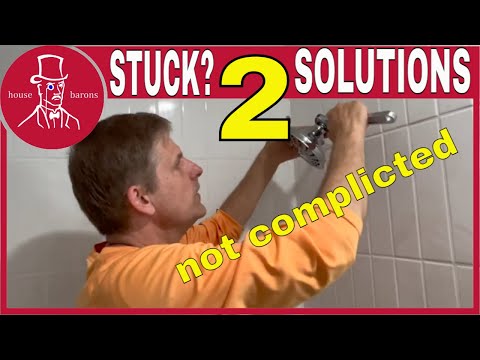 How to Remove Stuck Showerhead | Take Off Install Shower Head and Neck