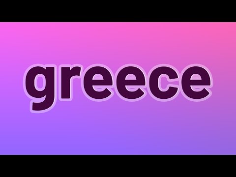 Greece - 36 English Vocabulary Flashcards