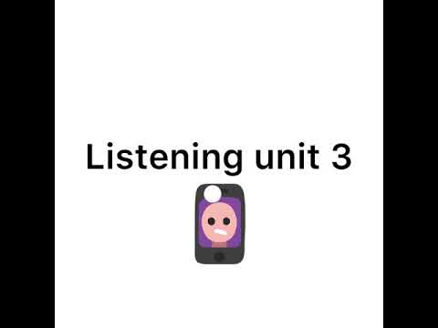 Listening unit 3 Level C