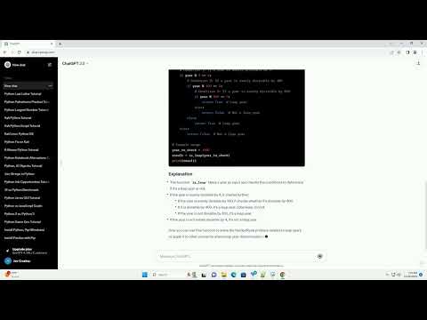 leap year python hackerrank