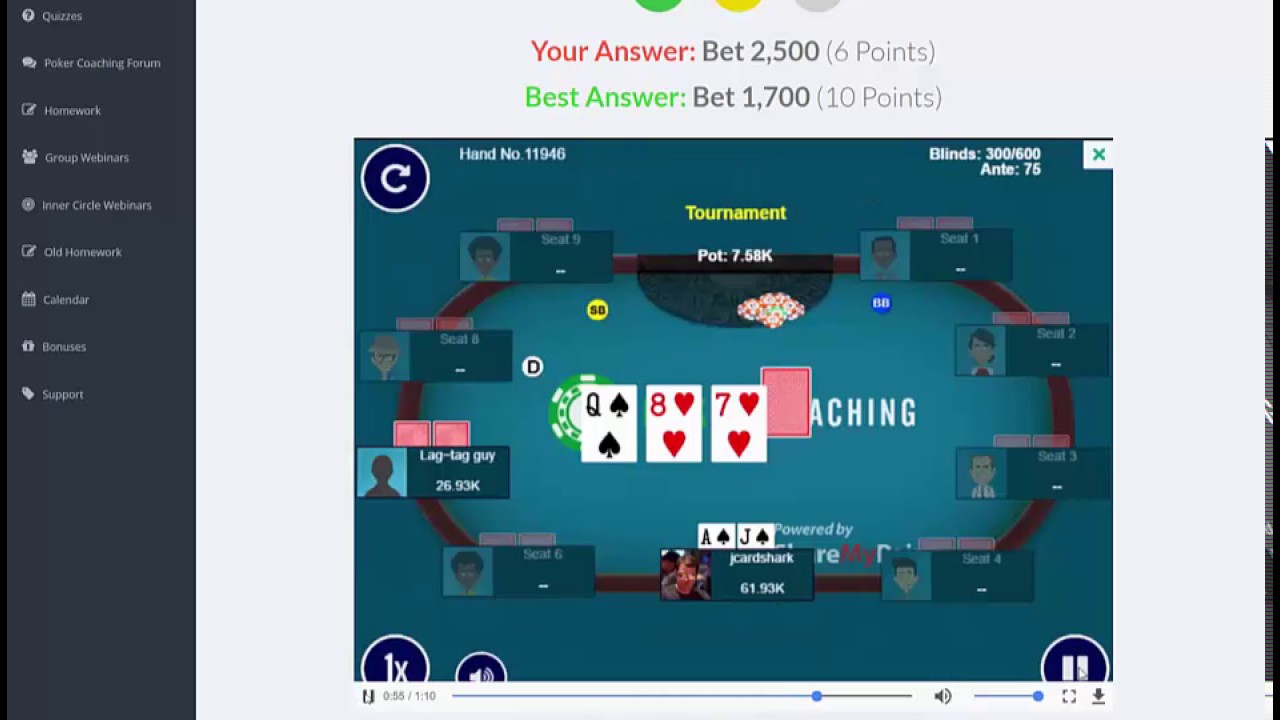 Jonathan Little Demonstrates PokerCoaching.com
