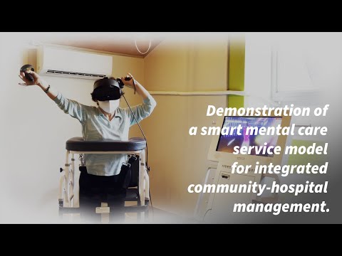 [Korea Contactless Technology] Demonstration of a smart mental care service model