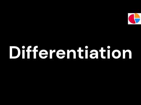 How to Pronounce “Differentiation”