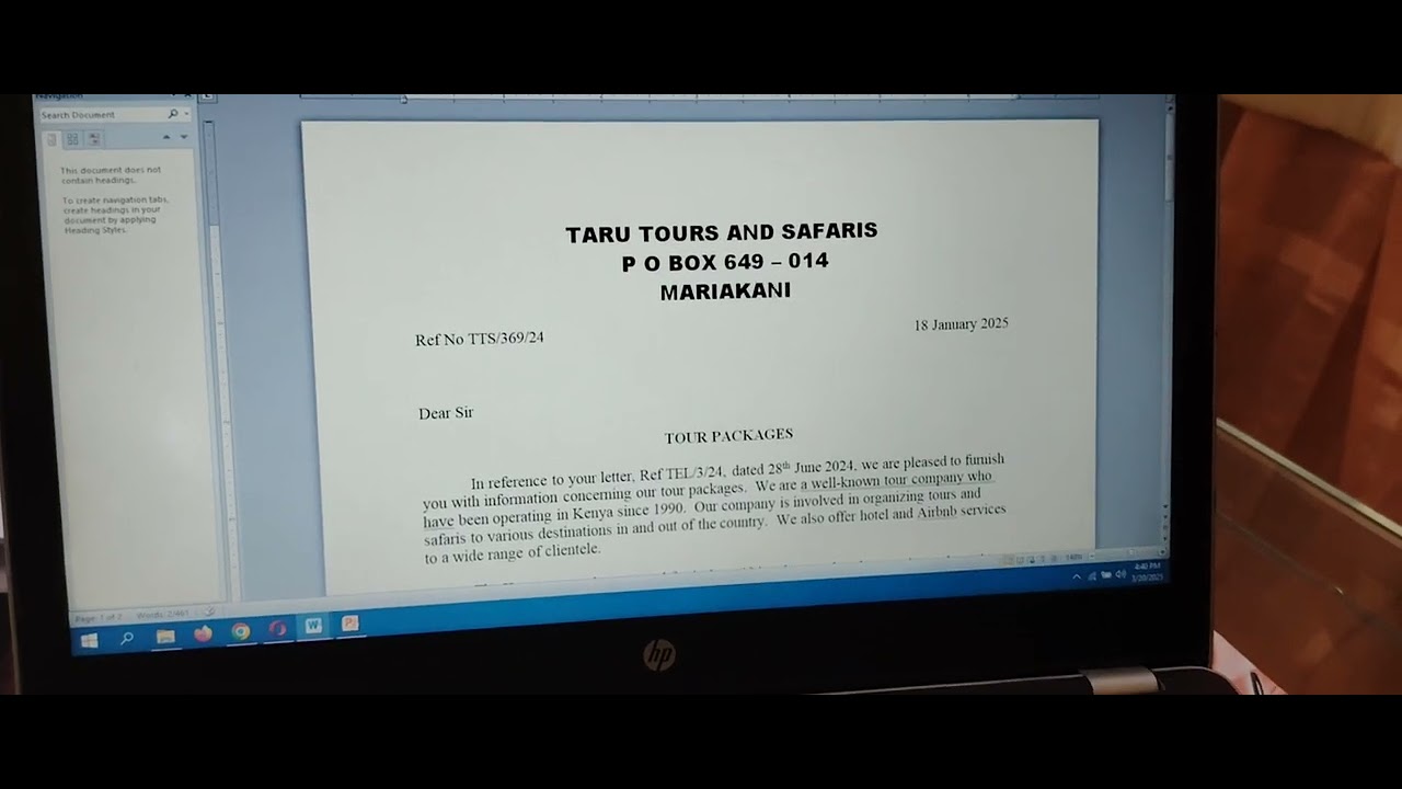 Computerized Document Processing II