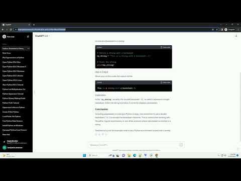 how to put a backslash in a string python