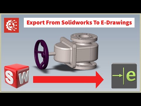 Export From Solidworks To eDrawings