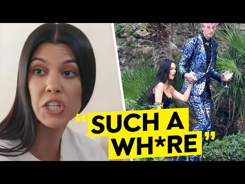 How Megan Fox & Machine Gun Kelly REALLY Celebrated Kourtney's Wedding..