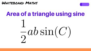 Area of Oblique Triangles | Pearson+ Channels