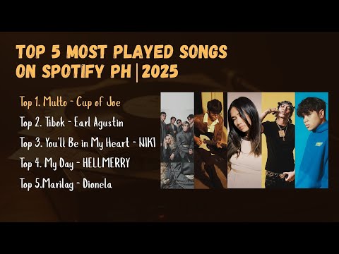 Top 5 Most Played OPM Songs on Spotify Philippines | 2025 Hits 🔥🎶