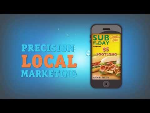 BubbleFinder Demo: Location-Based Mobile Marketing & Advertising