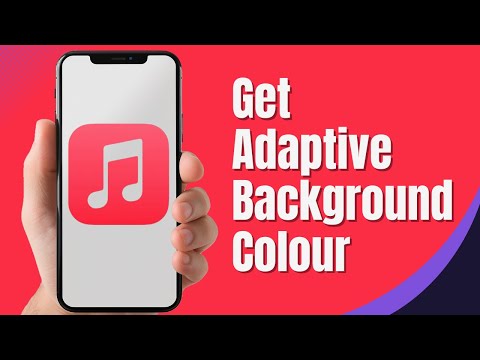 How to Get Adaptive Background Colour in Apple Music (2024)