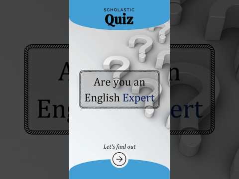 Can you pass this English test? Comment your score! #englishquiz
