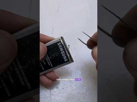 A cell phone battery - how it is made