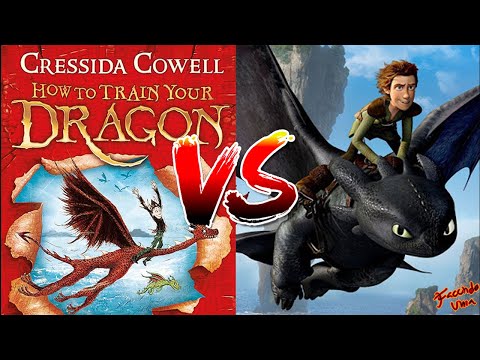 How to Train Your Dragon – Books vs Movies | Toothless, Camicazi, and Hidden Lore