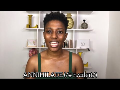 Learn English | How To Pronounce ANNIHILATE Correctly | Word of Week | S3E2 | eLLe Network