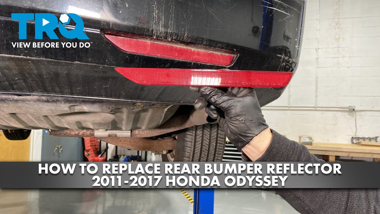 How to Replace Rear Bumper Reflector 2011-2017 Honda Odyssey