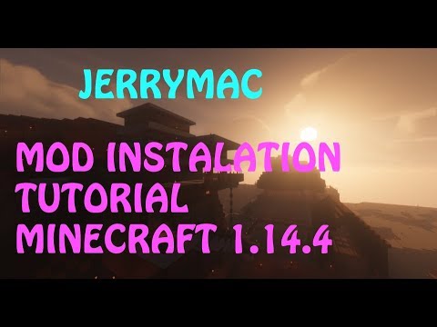 Installing Optifine, Voxelmap with Fabric on Minecraft 1.14.4