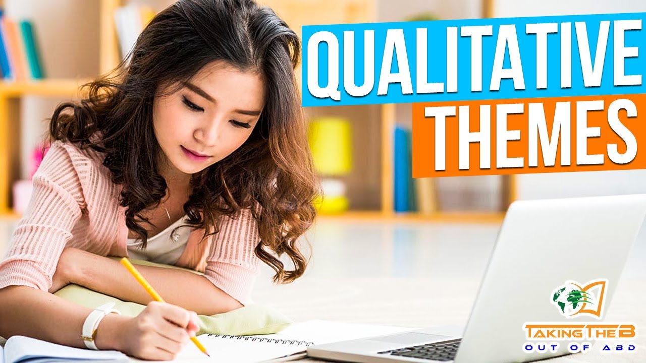 HOW TO PRESENT QUALITIATVE DATA AND THEMES EFFECTIVELY IN CHAPTER 4