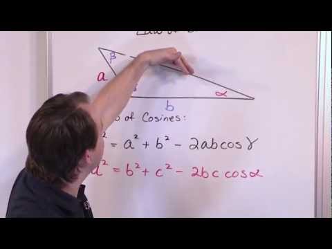 Law of Cosines in Trigonometry