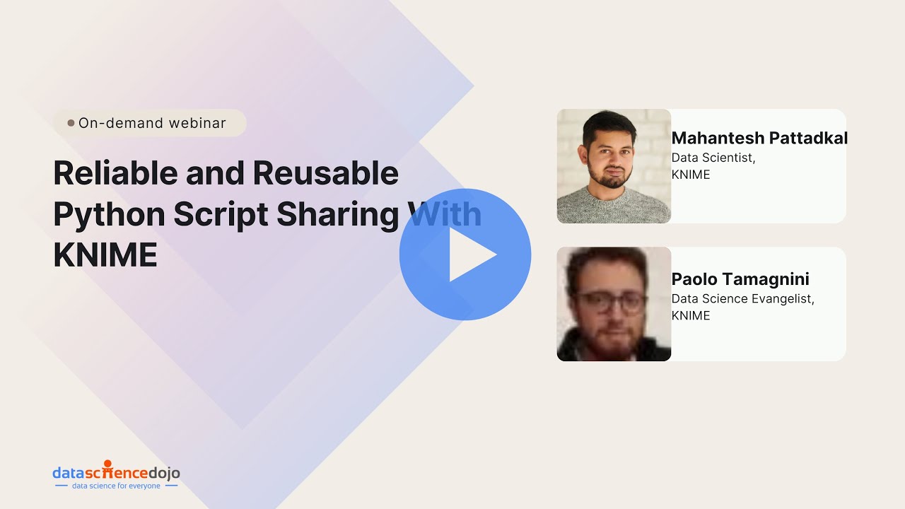 Reliable and Reusable Python Script Sharing with KNIME