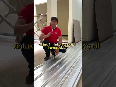 Nah gini perhitungan harga per m2 atap spandek #kontraktormalang #rumahminimalis