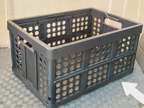 How Fast These Collapsible Baskets Open & Fold Down Again