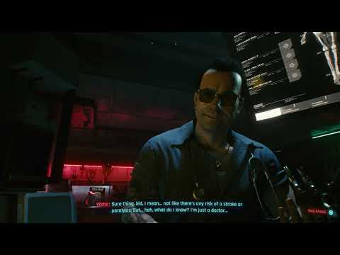 Cyberpunk 2077 - The Ripperdoc: Talk to Viktor Vektor: Kiroshi Optics Ballistic Coprocessor Tutorial