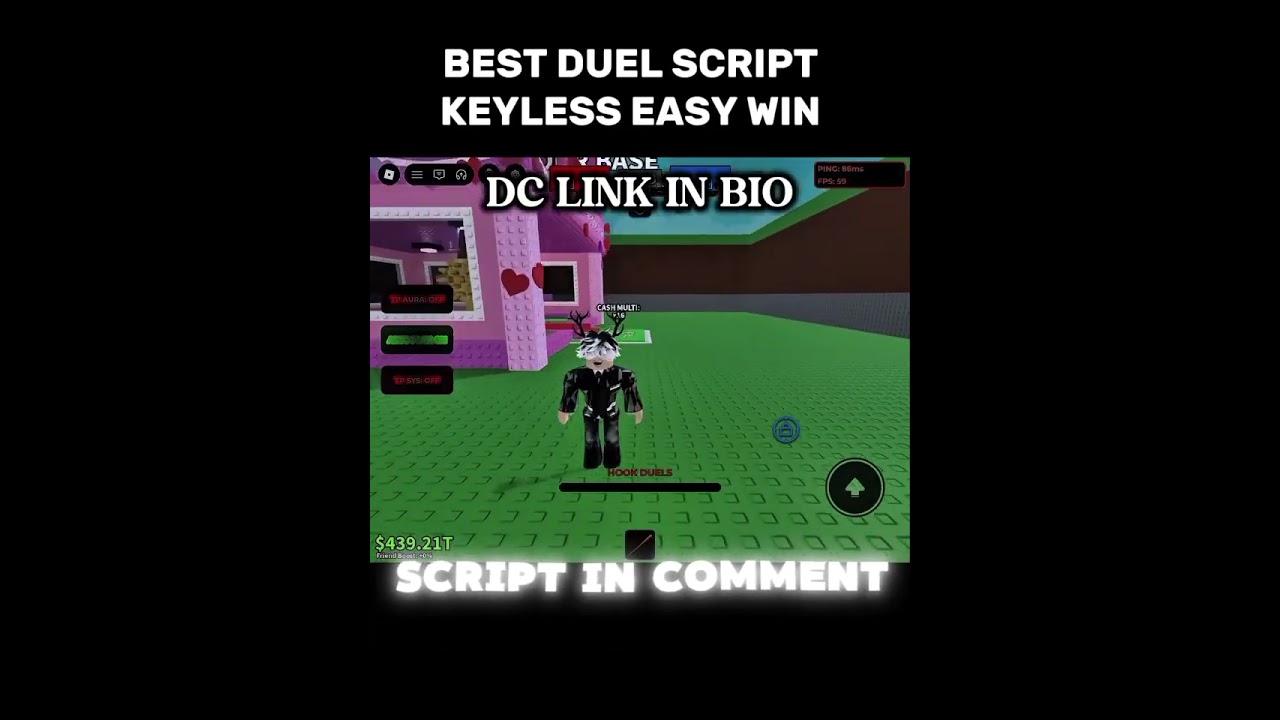 Best duel script in comment #sab #stealabrainrot #script #roblox