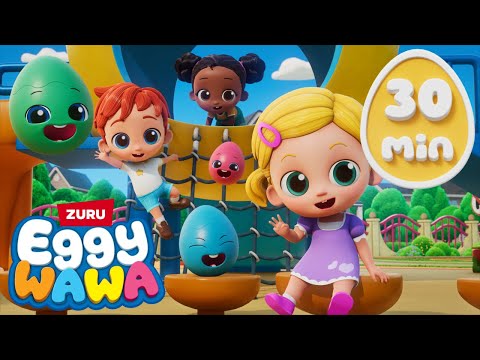Preschool + Nursery Rhymes + Sing + English + Learn + Surprise Egg + Music + @EggyWawaOfficial