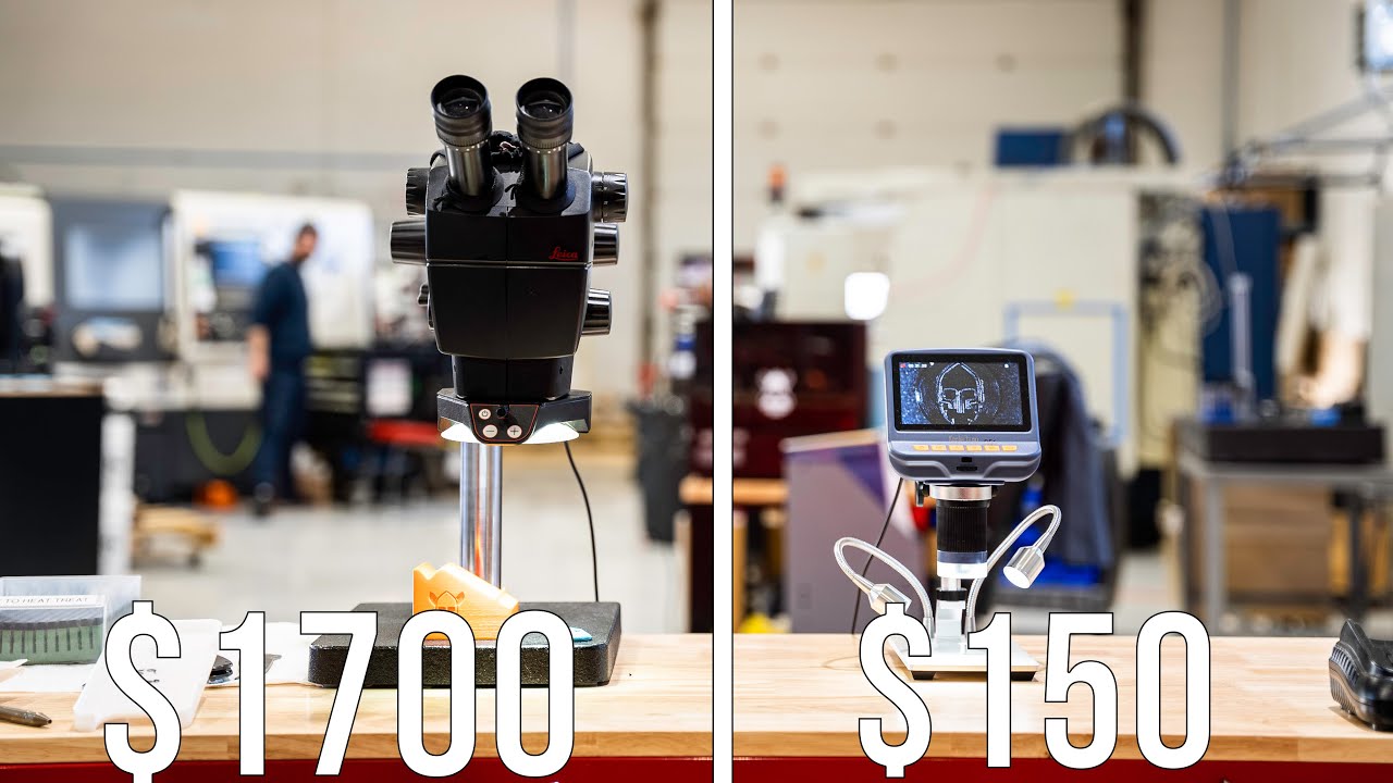 $150 VS $1700 Microscope Shootout
