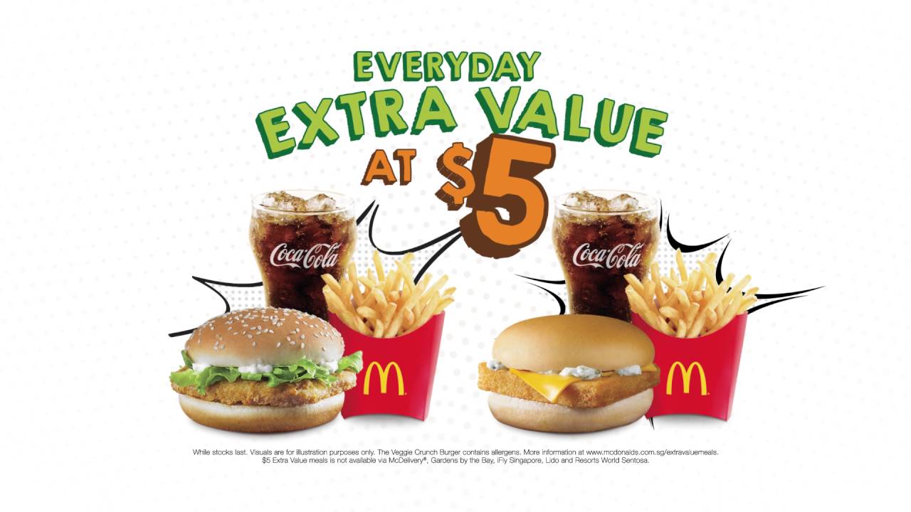 McDonald's Taste Harmony - Extra Value Meals