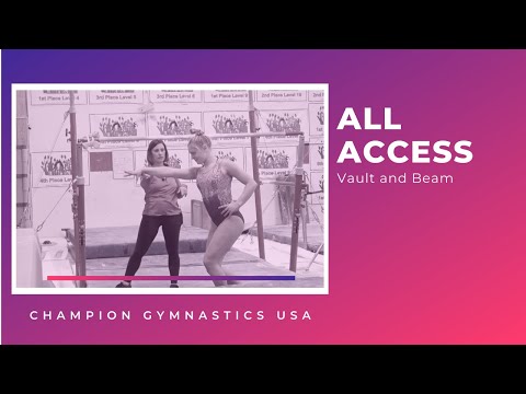 Vault / Beam at Champion Gymnastics USA – Gymnastics Coaching.com